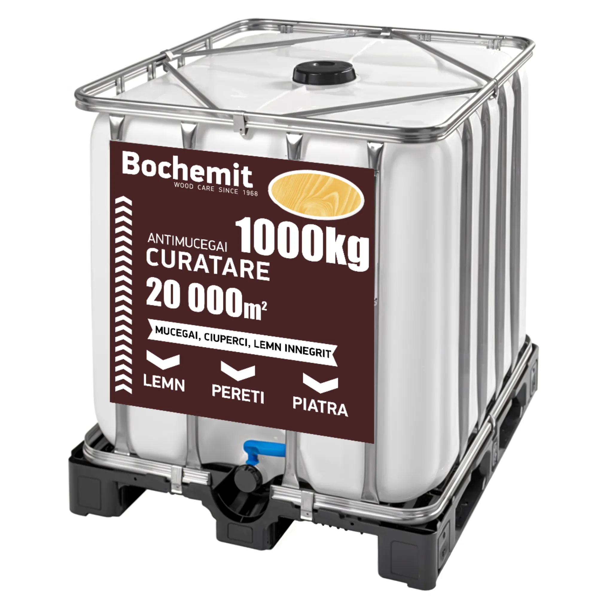 Solutie Antimucegai, Curatire Lemn Bochemit Antimucegai 1000 KG ...